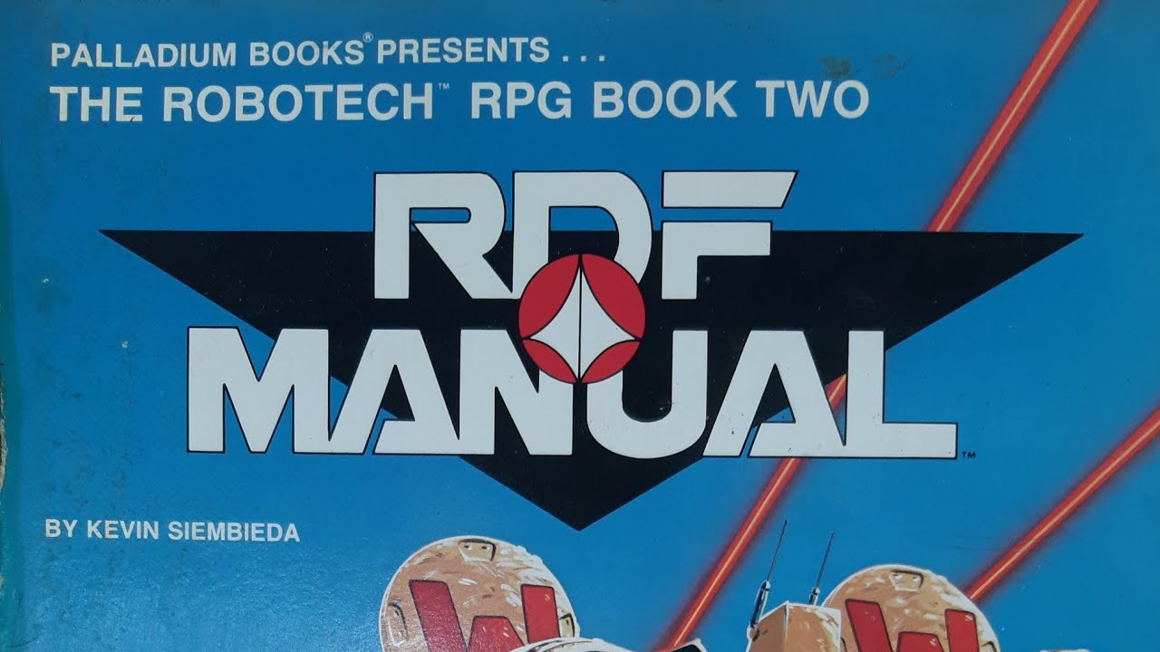 Robotech RPG Book Two : The RDF Manual - YouTube
