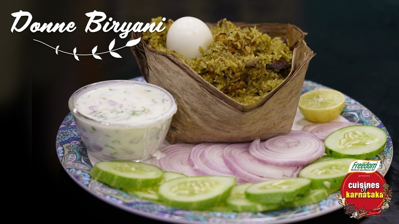 How to make Donne Biryani - YouTube