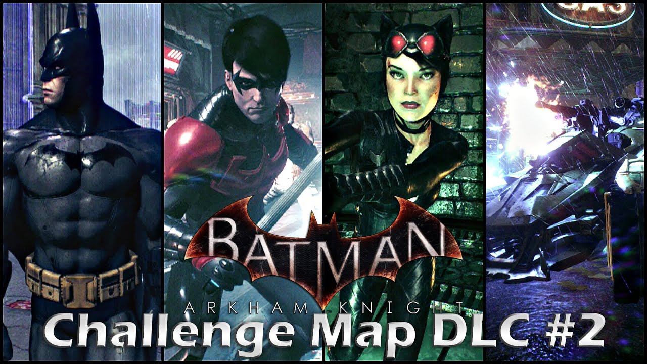 Batman Arkham Knight: Challenge Map DLC #2 Gameplay HD - YouTube