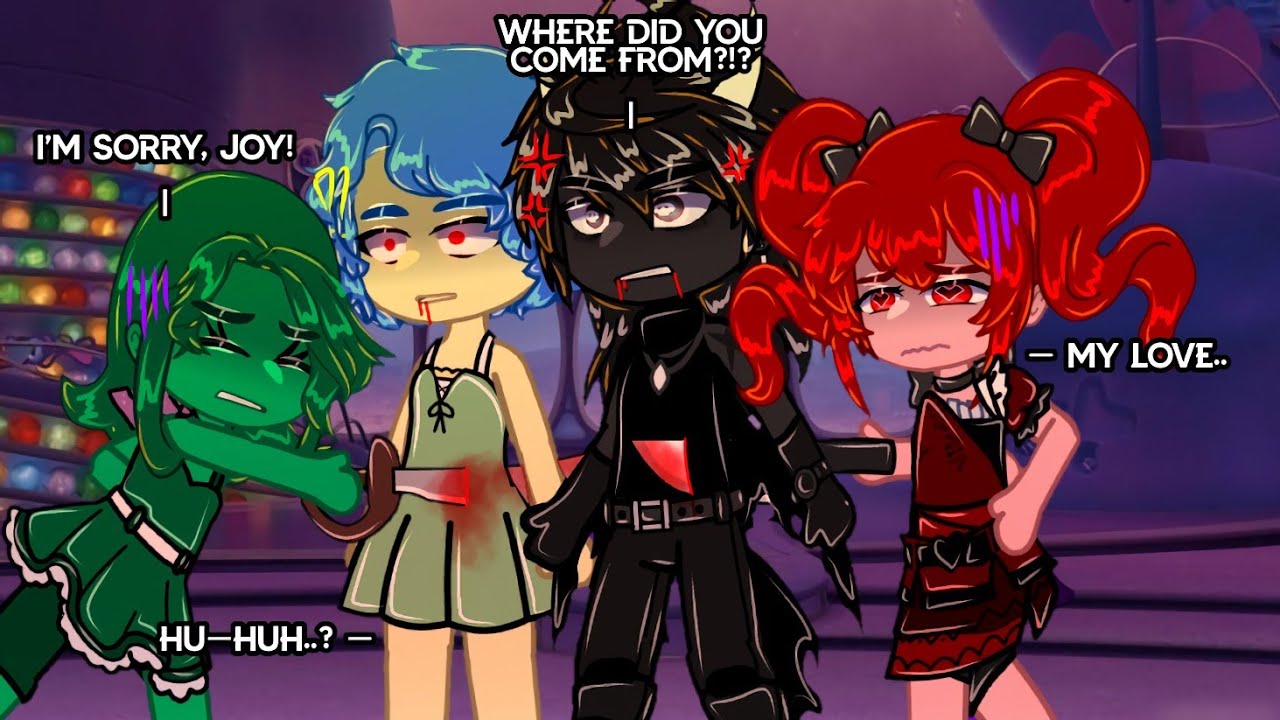 "Joy Went Insane!" | Outside In / Inside Out 2 [ GACHA ] | meme/trend ...