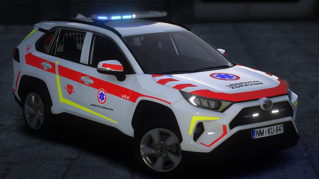 REŠEVALNO VOZILO TOYOTA RAV 4 | GTA 5 | FiveM - YouTube
