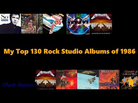 My Top 130 Rock Studio Albums of 1986 - YouTube