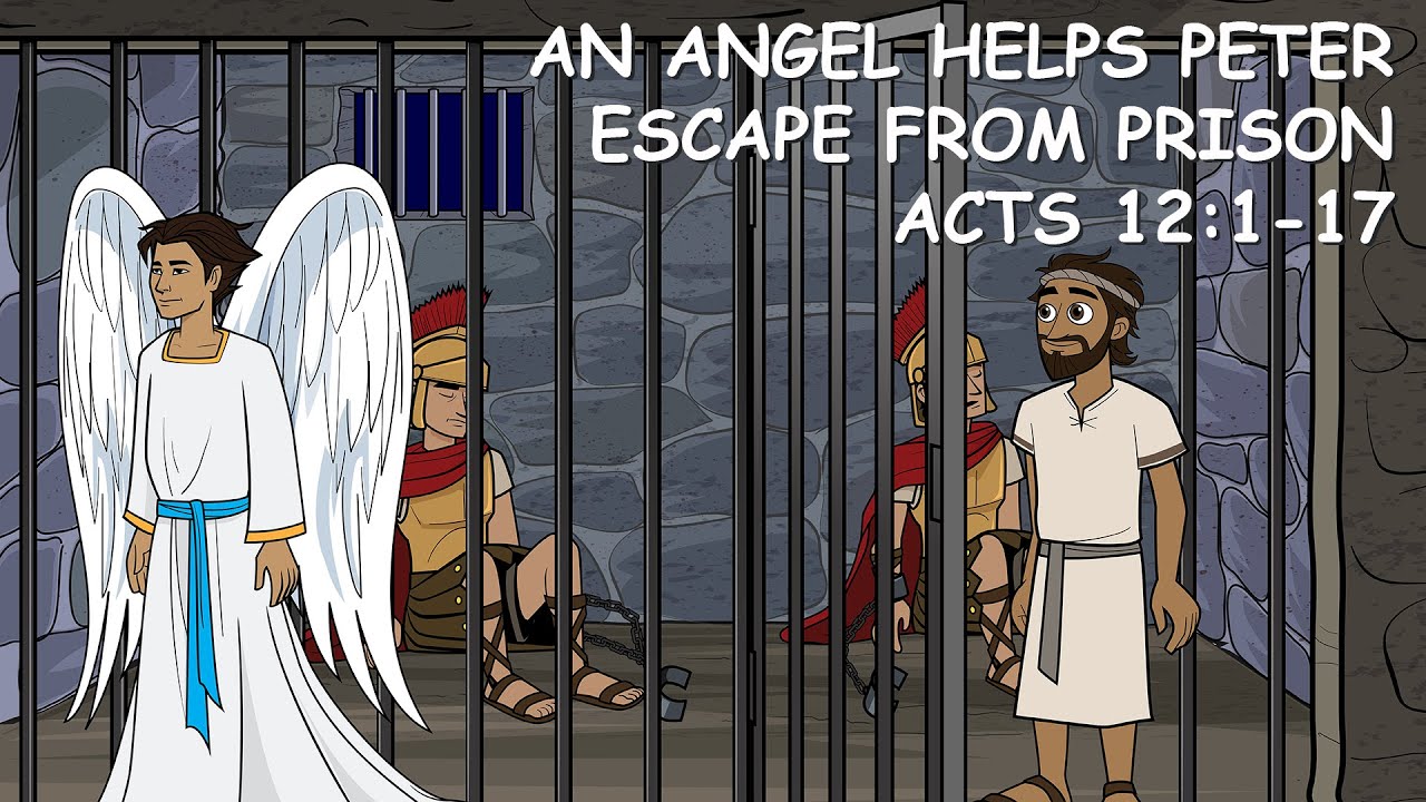 Preschool An Angel Helps Peter Escape From Prison Acts 12 1 17 6 25