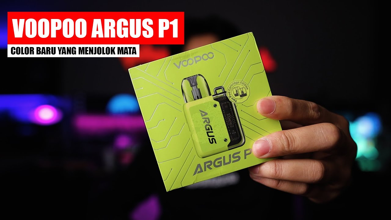 VOOPOO ARGUS P1 - NEW STUNNING COLOR - YouTube