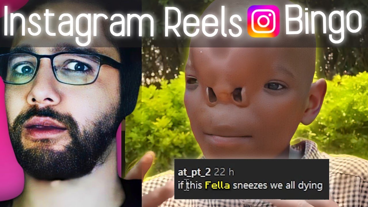 Instagram reels bingo made me lose faith in humanity... - YouTube