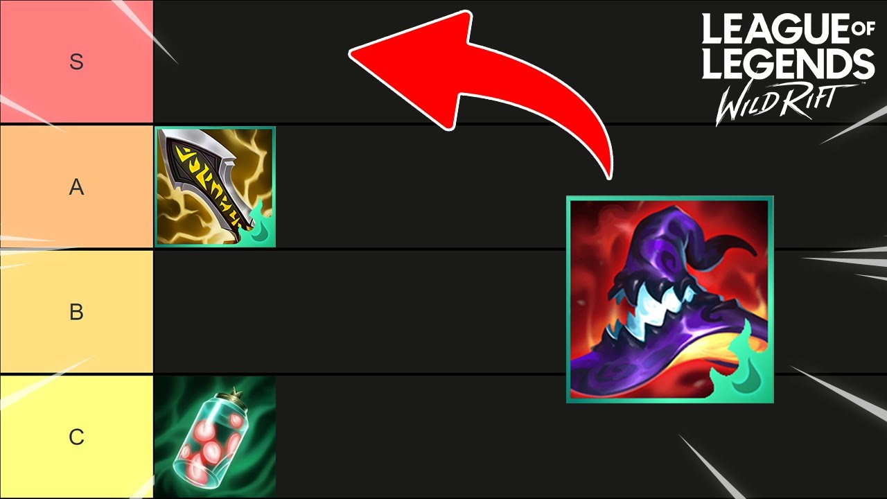 WILD RIFT ITEM TIER LIST Patch 5.1 Season 13 - ONESHOT META! LIVE ...