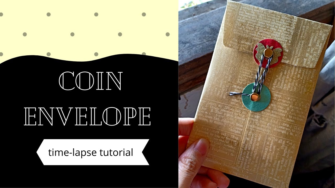 Coin Envelope (time-lapse tutorial) - YouTube
