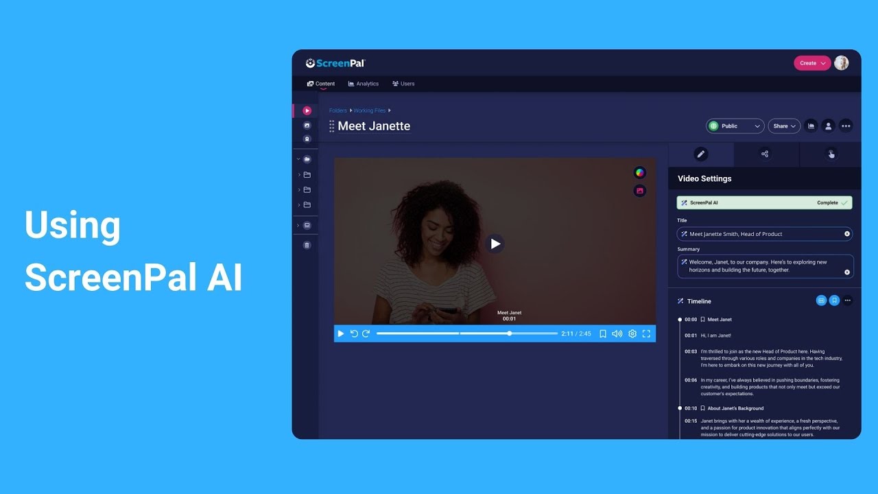 Using ScreenPal AI - YouTube