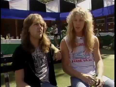 Metallica - James & Lars Interview (MTV - Day On The Green 08/31/1985 ...