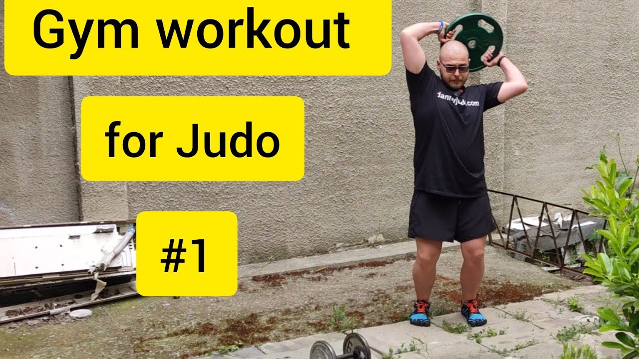 Multi-joint kettlebell exercise for Judo. Gym workout for judo #1 - YouTube