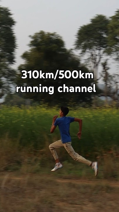 310km/500km running channel #500km - YouTube