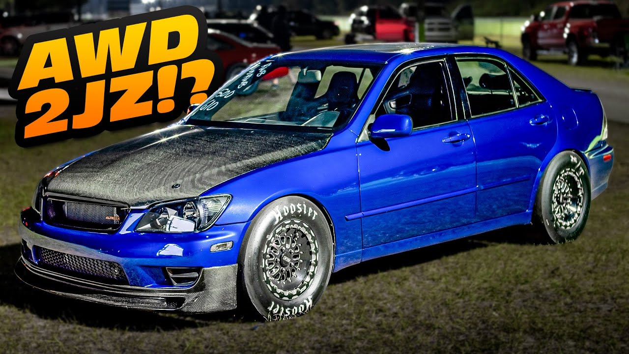 AWD 2JZ IS300 DOMINATES NO PREP! (Florida’s CRAZIEST No Prep Shootout ...