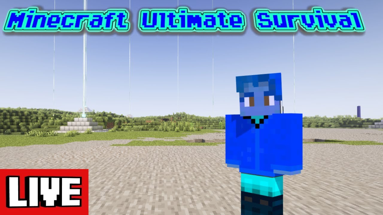 🔴LIVE MC Ultimate Survival City Project Digging and Unfinished Projects ...