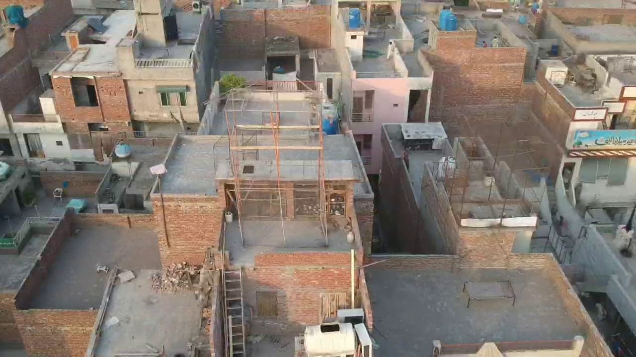 Home aerial view Sanda Road lahore - YouTube