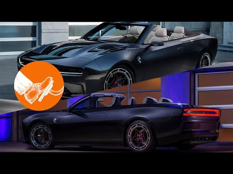 Dodge Charger EV Convertible - YouTube