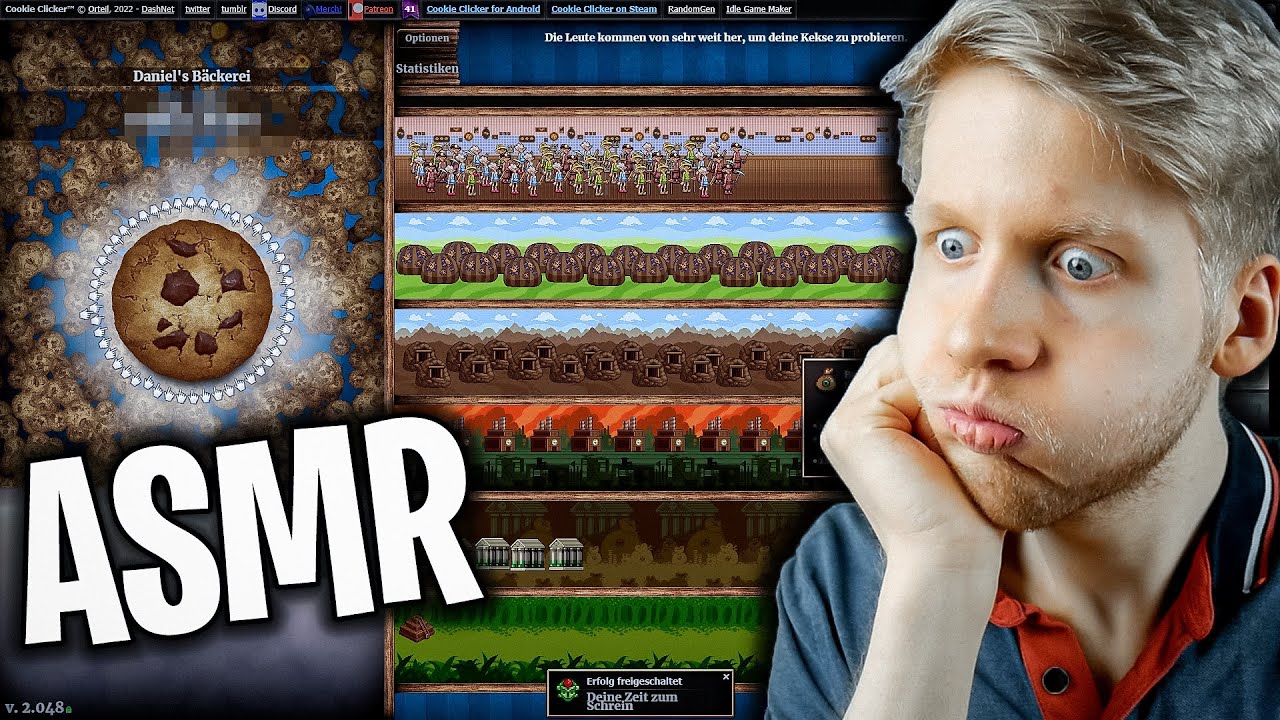 ASMR - Die SUCHT beim COOKIE CLICKER kickt heftig rein :D - YouTube