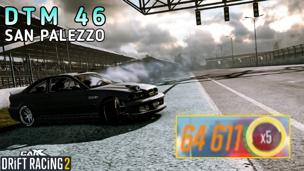 DTM 46 (BMW E46) 7.0L V8 SAN PALEZZO GAMEPLAY - CarX Drift Racing 2 ...