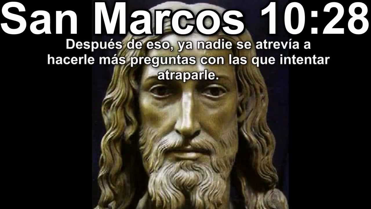 Nuestro Señor San Marcos 12 28 Vida Jesus Cristo-Cristo Jesús Book Vida ...