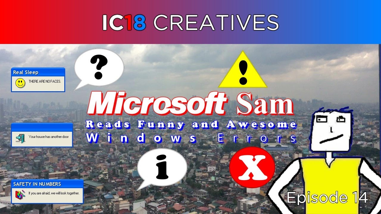 Planet of the Errors | Microsoft Sam Reads Funny and Awesome Windows ...