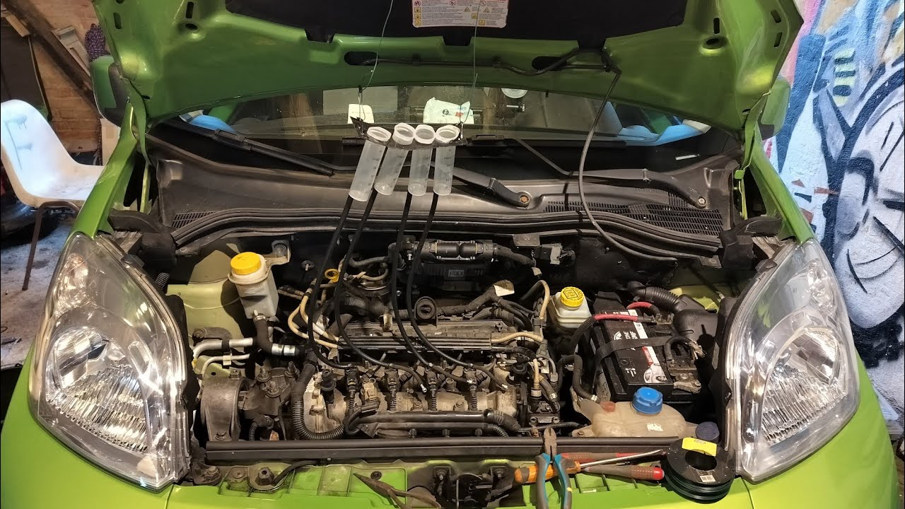 Test injecteur fiat qubo 1.3 multijet fin du claquement moteur? - YouTube