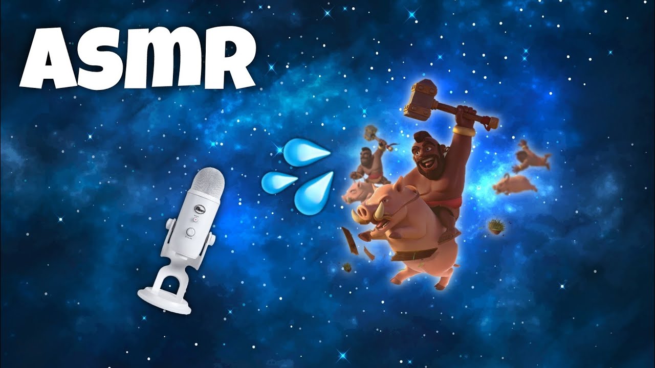 ASMR Clash Royale | Hog Rider Power! | Relaxing Mouth Sounds for Sleep ...
