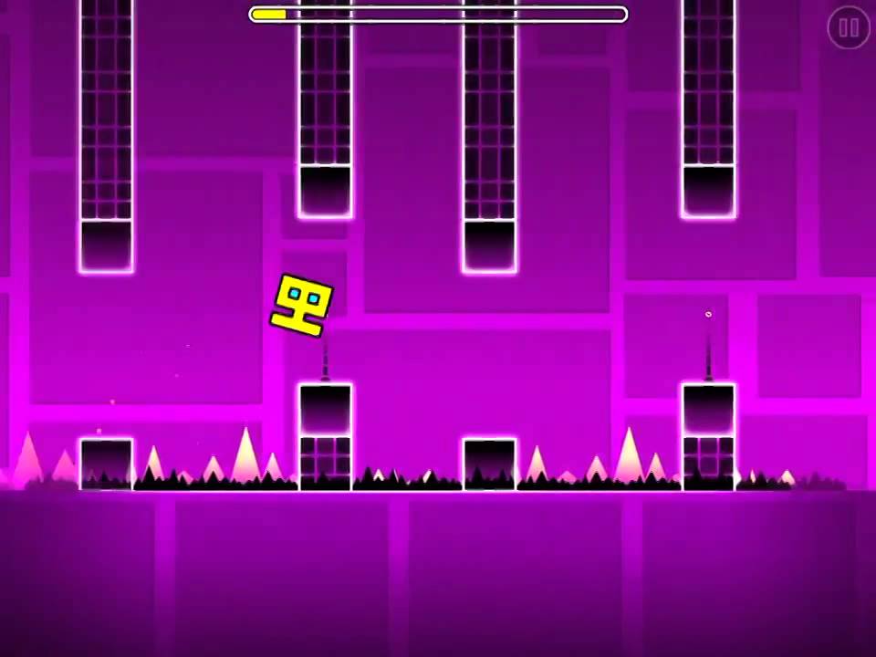 Geometry Dash gameplay! - YouTube