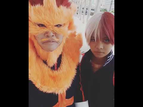 boku no hero academia endeavor cosplay - YouTube