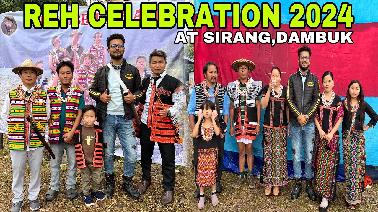 REH CELEBRATION 2024 AT REKHO SIRANG,DAMBUK //IDU MISHMI HARVESTING ...