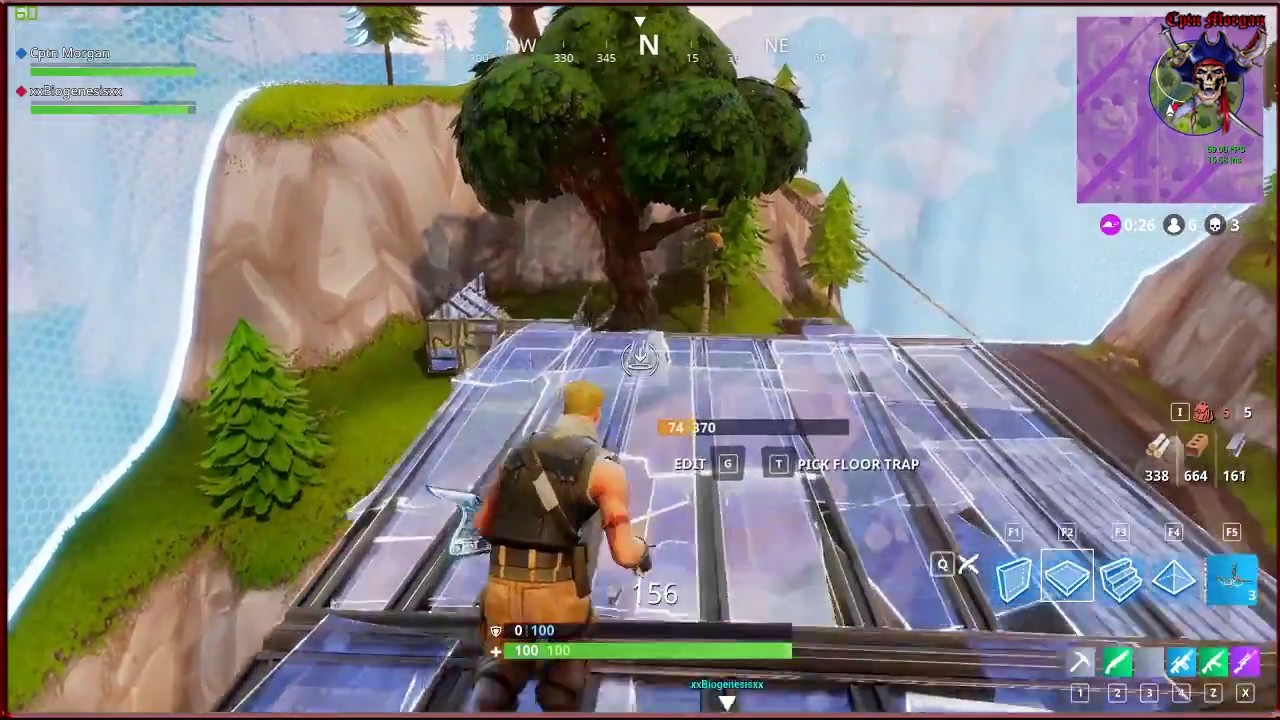 Fortnite construction for the win - YouTube