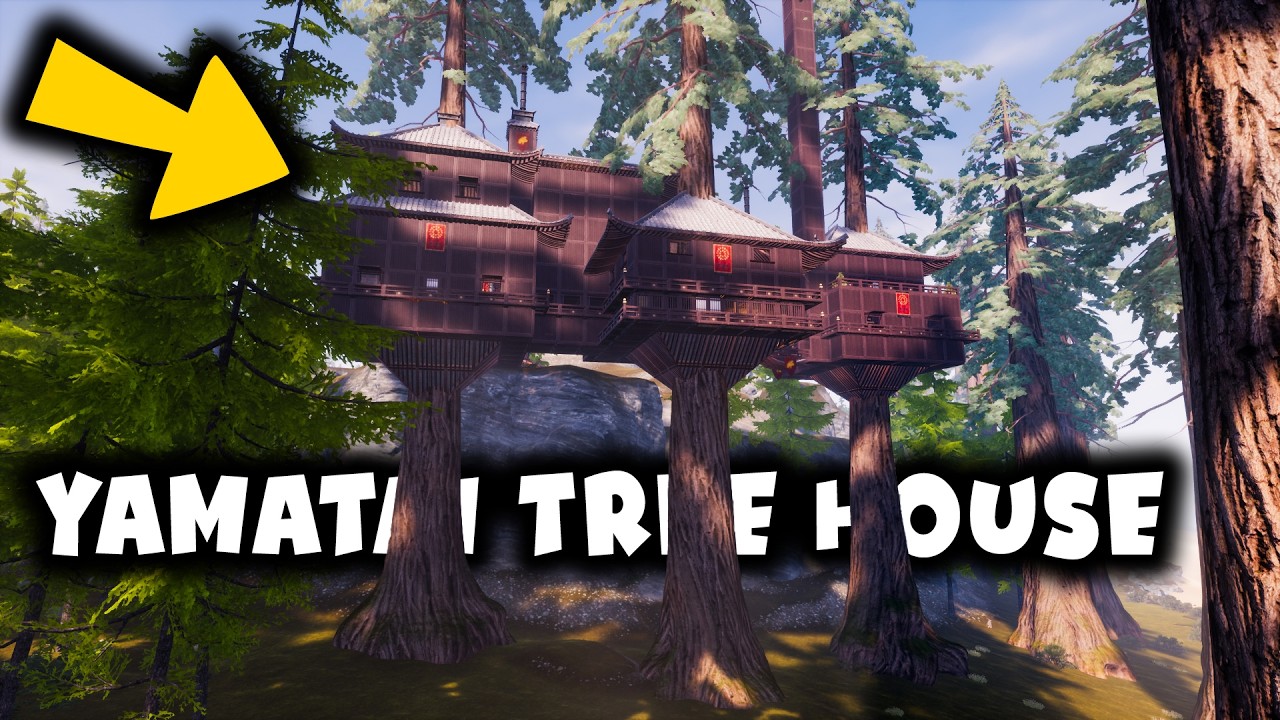 Yamatai Tree House | Conan Exiles - YouTube