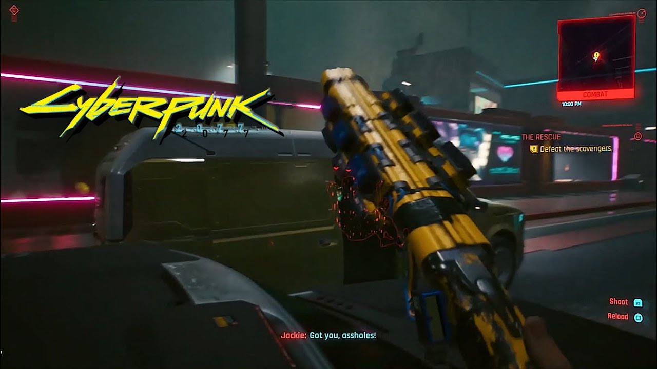 CYBERPUNK 2077 COMBAT MUSIC OST FROM FIRST FIGHT AND MISSION!!! - YouTube
