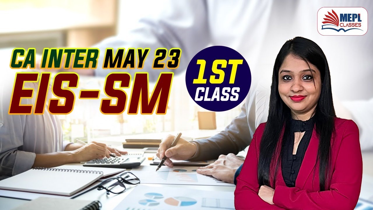 CA Inter May 23 | EIS-SM - 1st Class | MEPL - Divya Agarwal - YouTube
