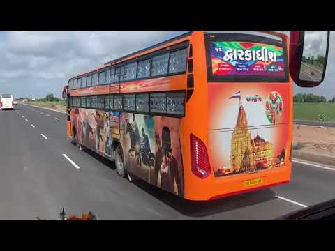 Jay Dwarkadhish travels new bus arrived - YouTube