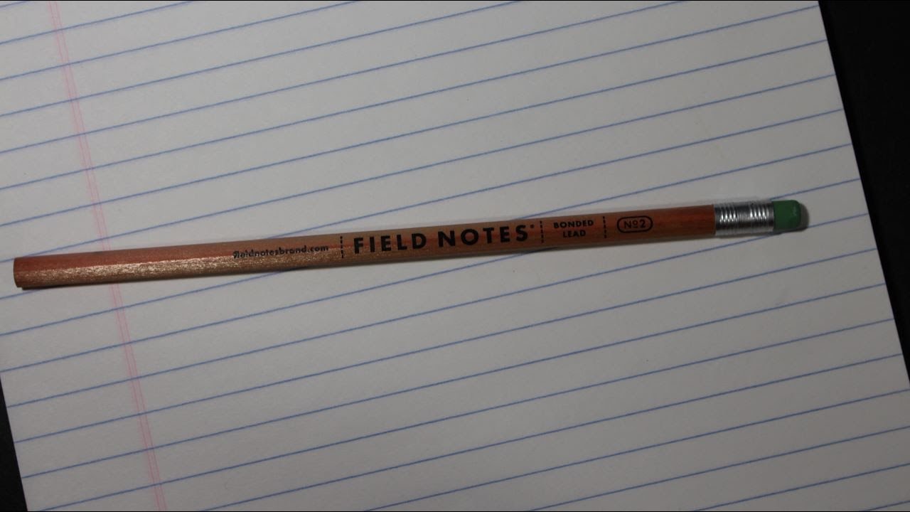 Field Notes Pencil Review - YouTube