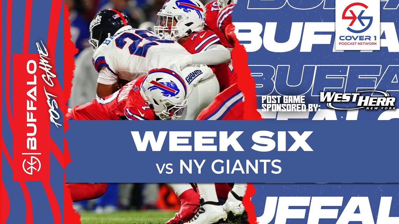Buffalo Bills Postgame Show: New York Giants NFL Week 6 Recap | C1 BUF ...