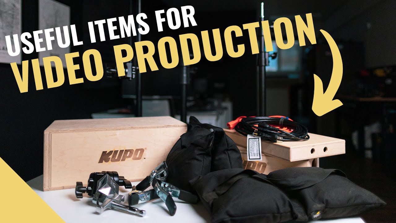 Gear You SHOULD Have in your VIDEO PRODUCTION KIT - YouTube