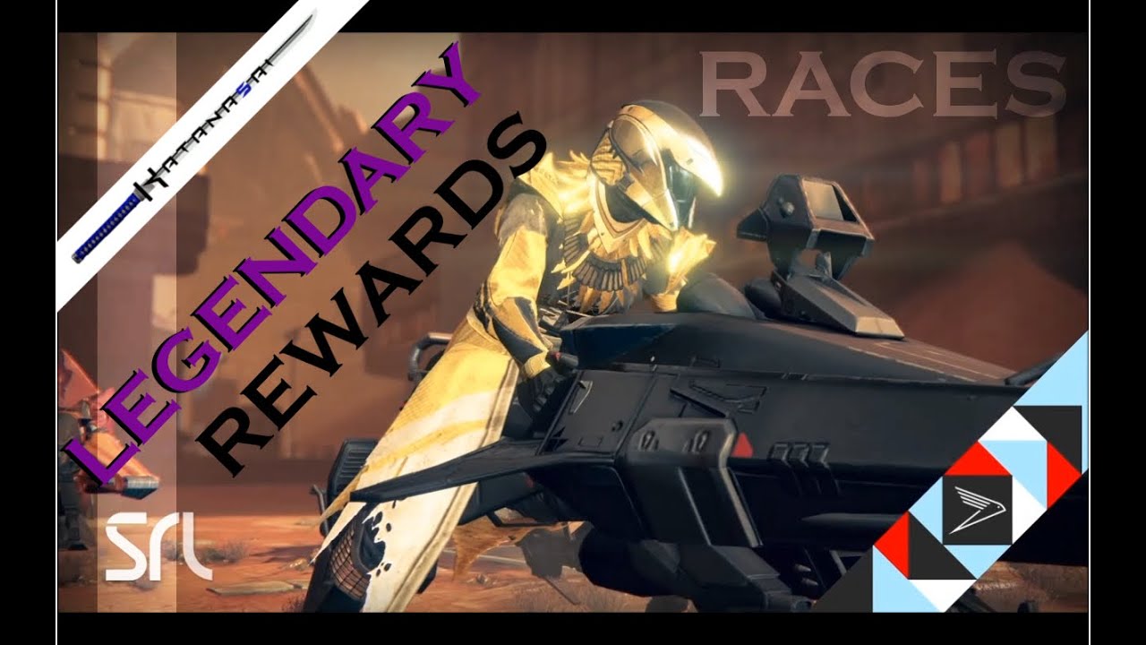 Destiny Sparrow Racing League SRL first 3 races and Legendary Rewards ...