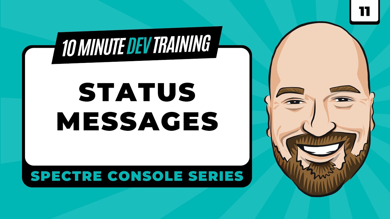 Live Status Messages and Spinners - Spectre Console Series - YouTube