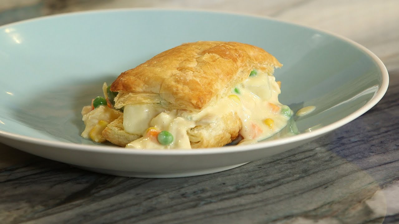 Nancy whips up Chicken Pot Pie in 15 minutes - Cooking with Nancy Grace ...