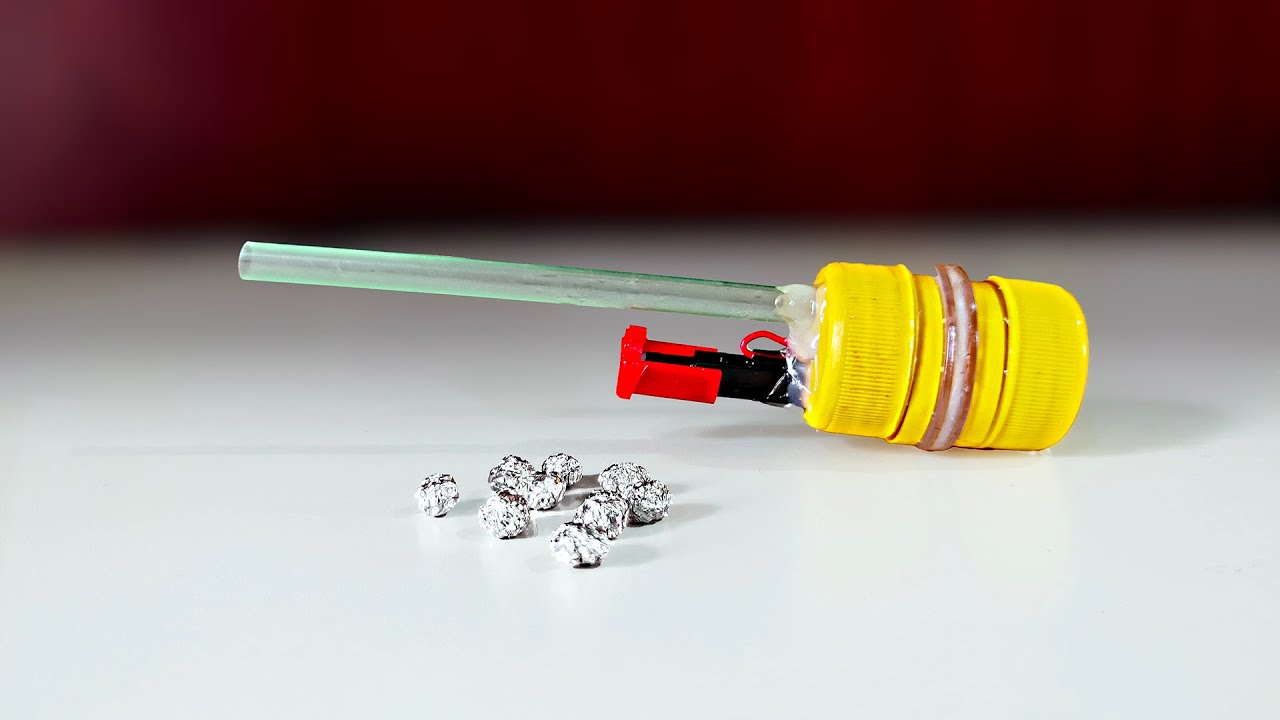 Amazing Mini Alcohol Gun | Science Project - YouTube