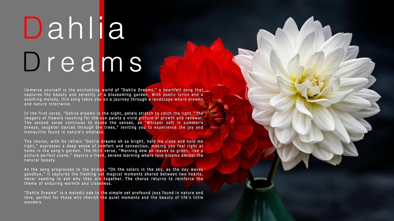 Dahlia Dreams | Beautiful Song | 1080p - YouTube