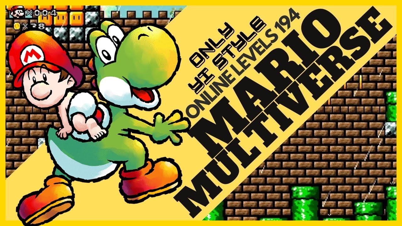 (ONLY YI THEME STYLE) MARIO MULTIVERSE v 7.1 - ONLINE LEVELS 194 - YouTube
