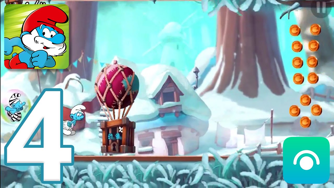 Smurfs Epic Run - Gameplay Walkthrough Part 4 - Stages 16-20 (iOS ...