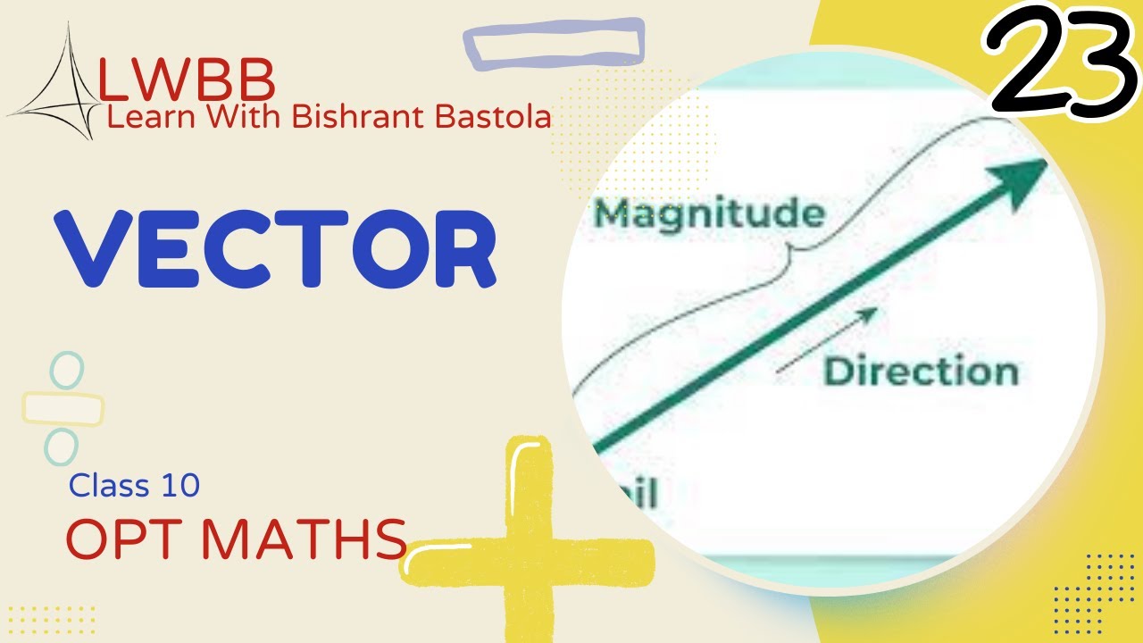 Vector Geometry | OPT Math | Class 10 - YouTube