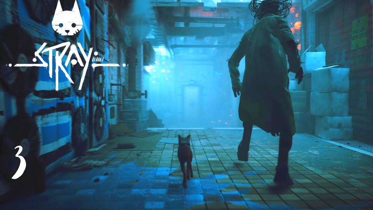 Stray Part 3- Escape With The Doc - PS5 Full Let's Play - YouTube