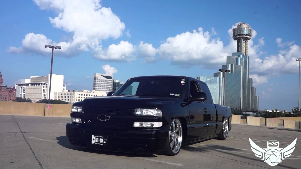 Nokturnal Silverado On Bonspeed Billet Wheels - YouTube