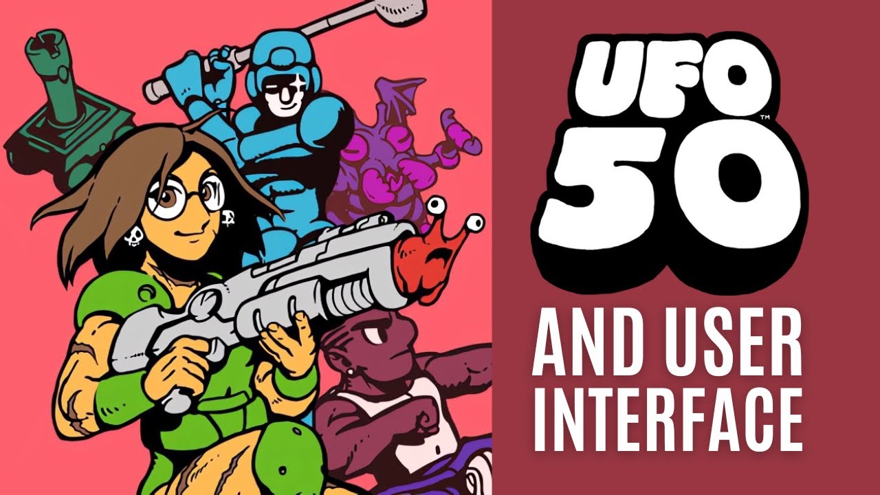 How UFO 50's Interface Influences Play - YouTube