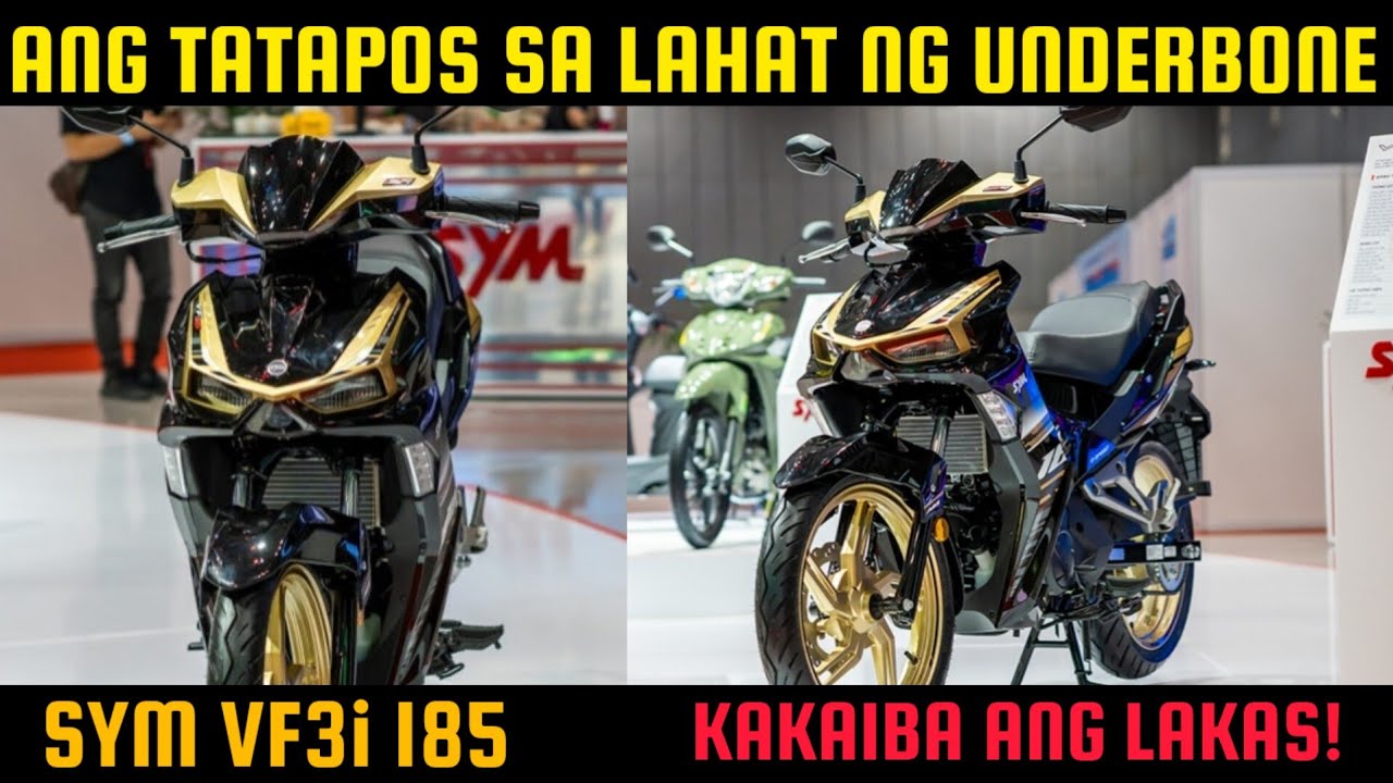 SYM VF3i 185 2025 | ANG TATAPOS SA LAHAT NG UNDERBONE?! - YouTube