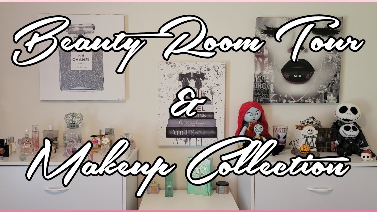 BEAUTY ROOM TOUR & MAKEUP COLLECTION 💄 ️ - YouTube