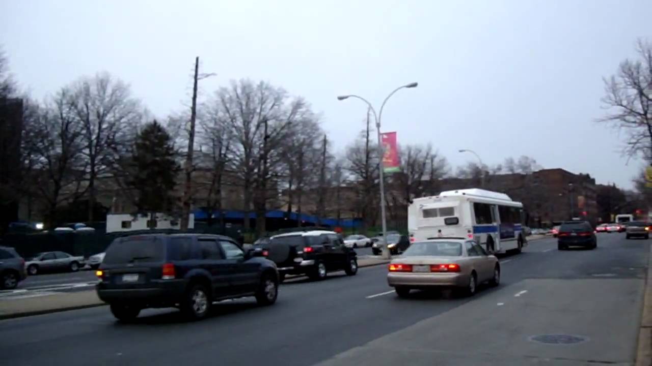 MTA Bus : Orion V CNG 8568 On The QM3 @ Northern Blvd - YouTube